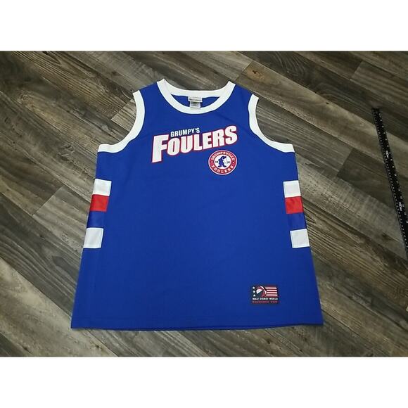 Disney | Shirts | Vintage Walt Disney World Grumpys Foulers Basketball ...